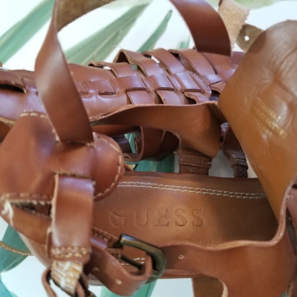 Guess | Shoes | Guess Woven Sandals | Poshmark